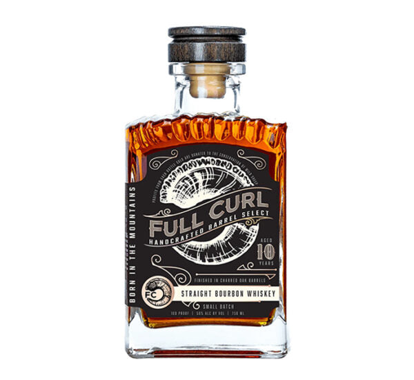 Full Curl 10 Year Straight Bourbon Whiskey