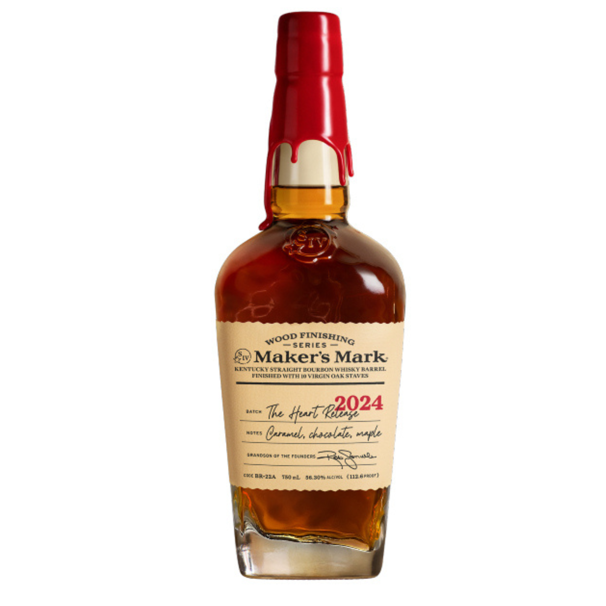 Maker's Mark Wood Finishing Series The Heart Release Kentucky Straight ...