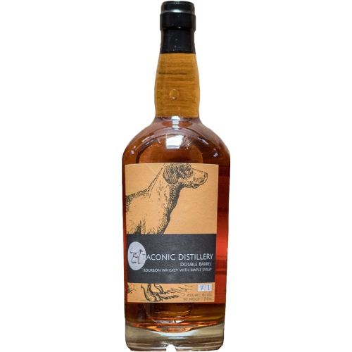 Taconic Distillery Double Barrel Bourbon Whiskey with Maple Syrup