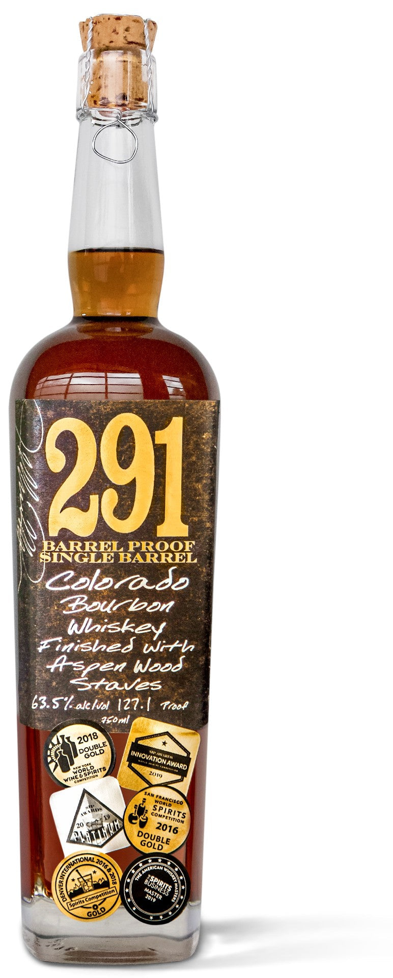 Distillery 291 Barrel Proof Single Barrel Whiskey