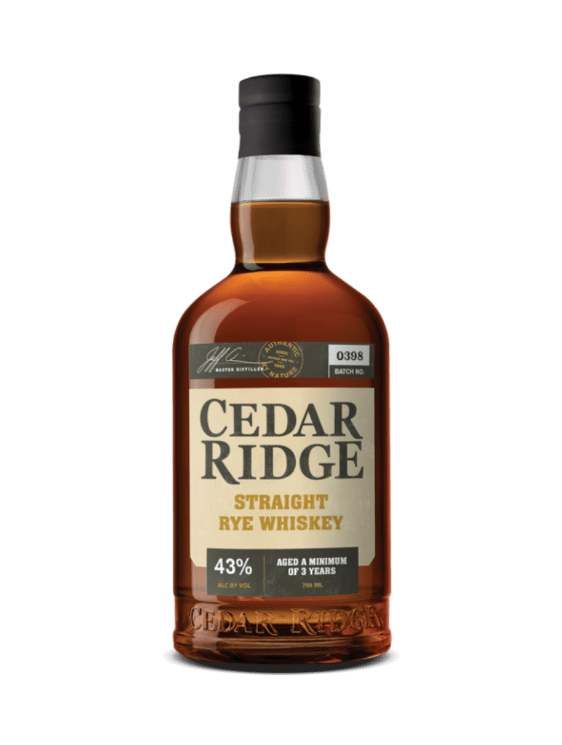 Cedar Ridge Straight Rye Whiskey